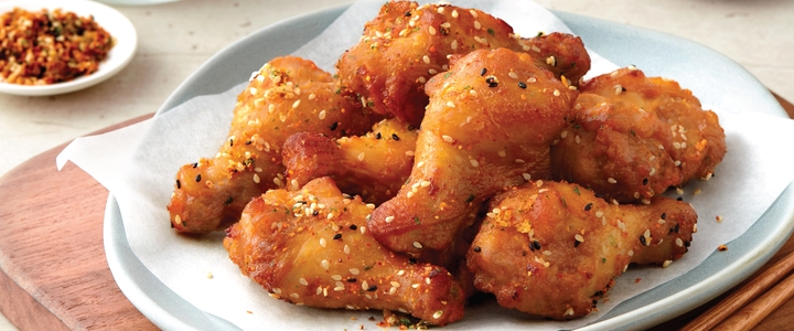 Japanese Shichimi Crunch Teriyaki-Wings